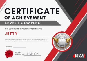Level 1 Complex Ground School Certification | RPAS Centre Pathway